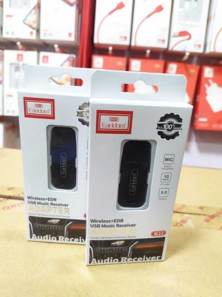 دانگل بلوتوث خودرو EARLDOM M22 USB – گلستان تجهیز برگی